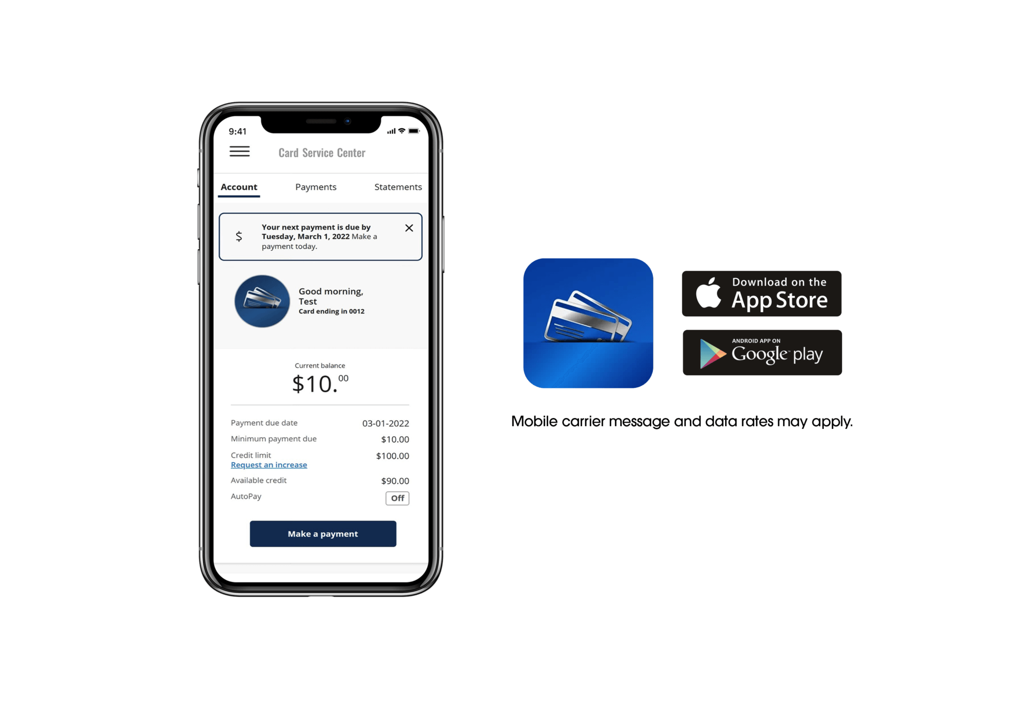 Consumer Credit Cards from Texas National Bank